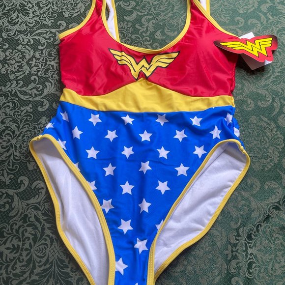DC Comics | Swim | Nwt S Wonder Woman Bathing Suit Swim Undercurrent ...